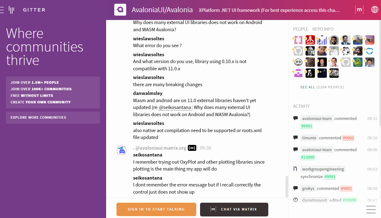 Community Support | Avalonia UI